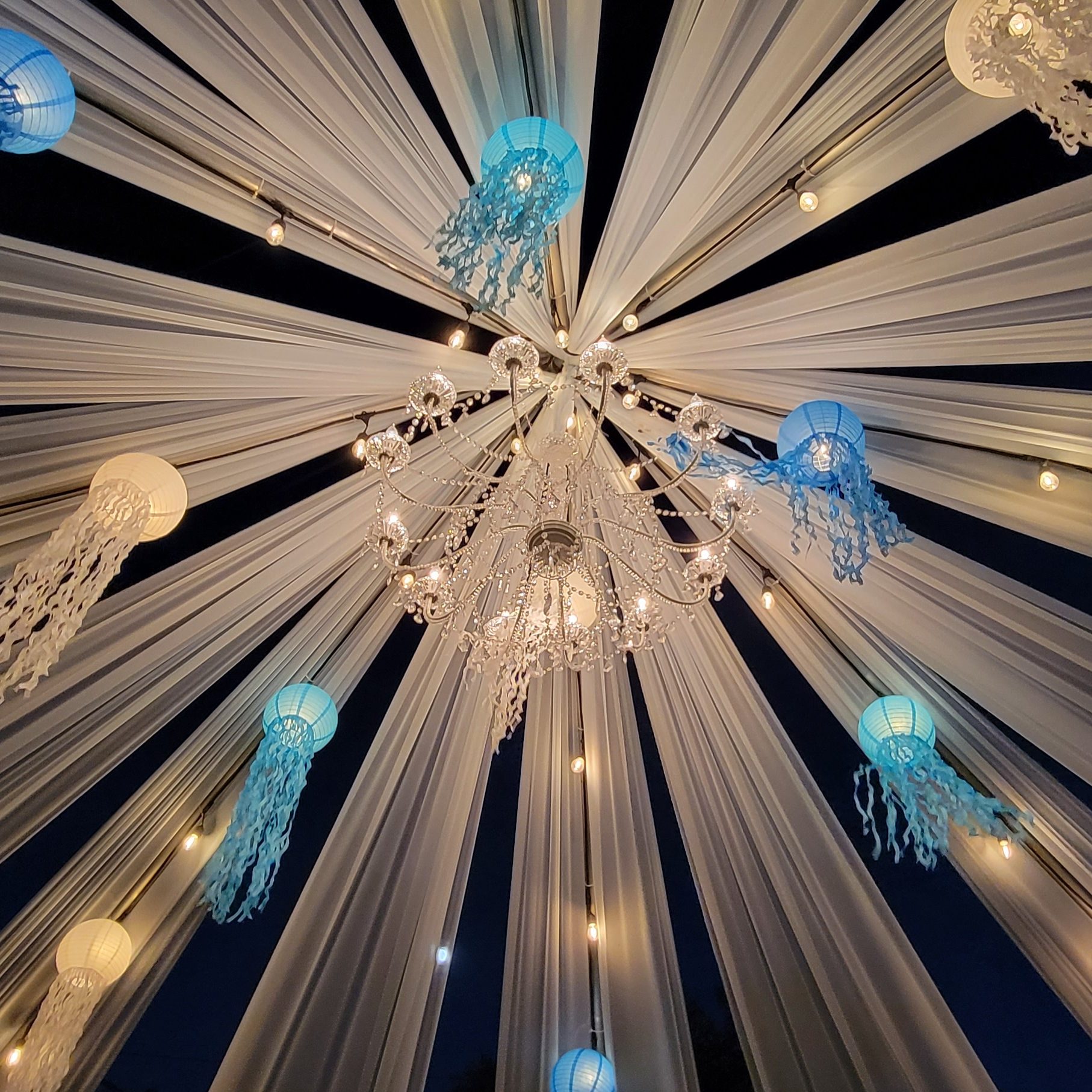 Naked Canopy Draping - Frame Only - Cosmos Event Rentals