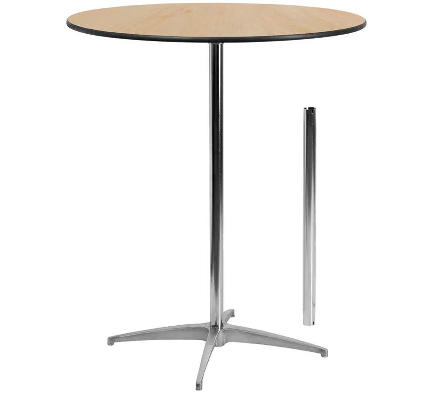 36" Diameter Cocktail Table - Cosmos Event Rentals