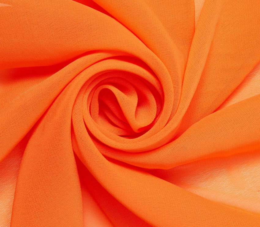 Orange Chiffon - Cosmos Event Rentals