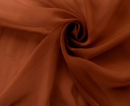 Rust Chiffon - Cosmos Event Rentals